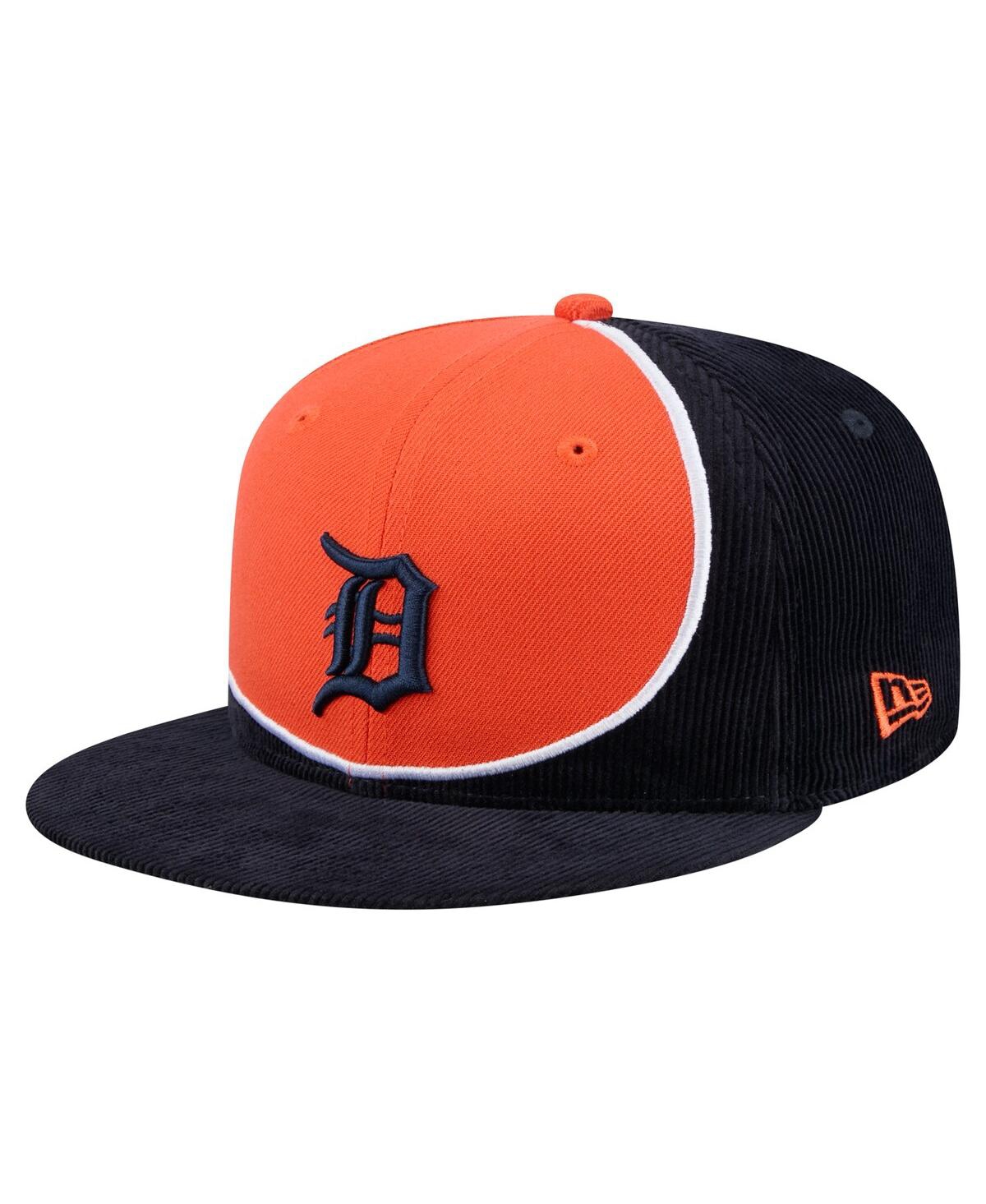 Click here for New Era Mens Navy/Orange Detroit Tigers Retro Spli... prices