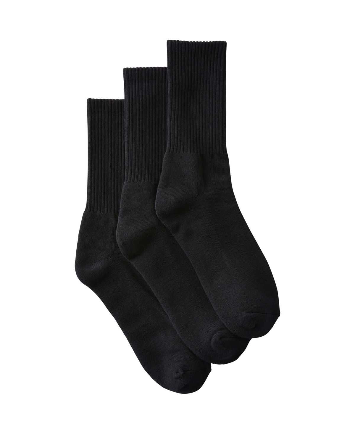 Click here for Cotton On Mens 3-Pack Essential Socks - Black prices