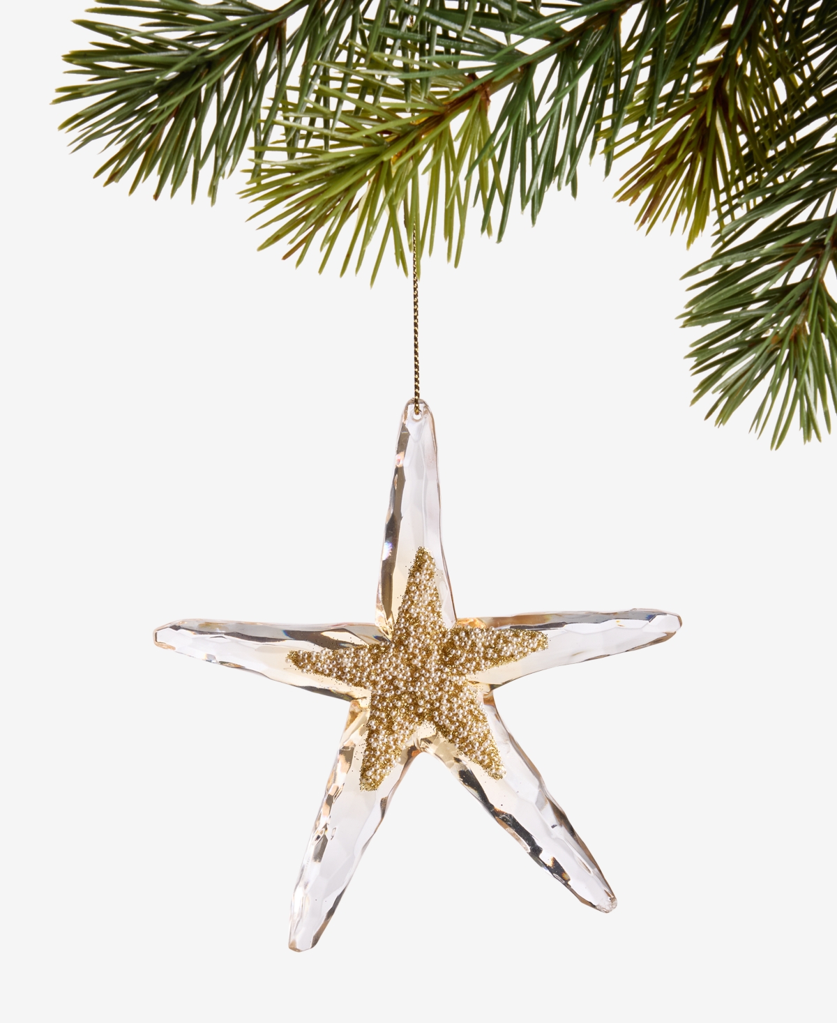 Click here for Holiday Lane Seaside Starfish Embellished Ornament... prices