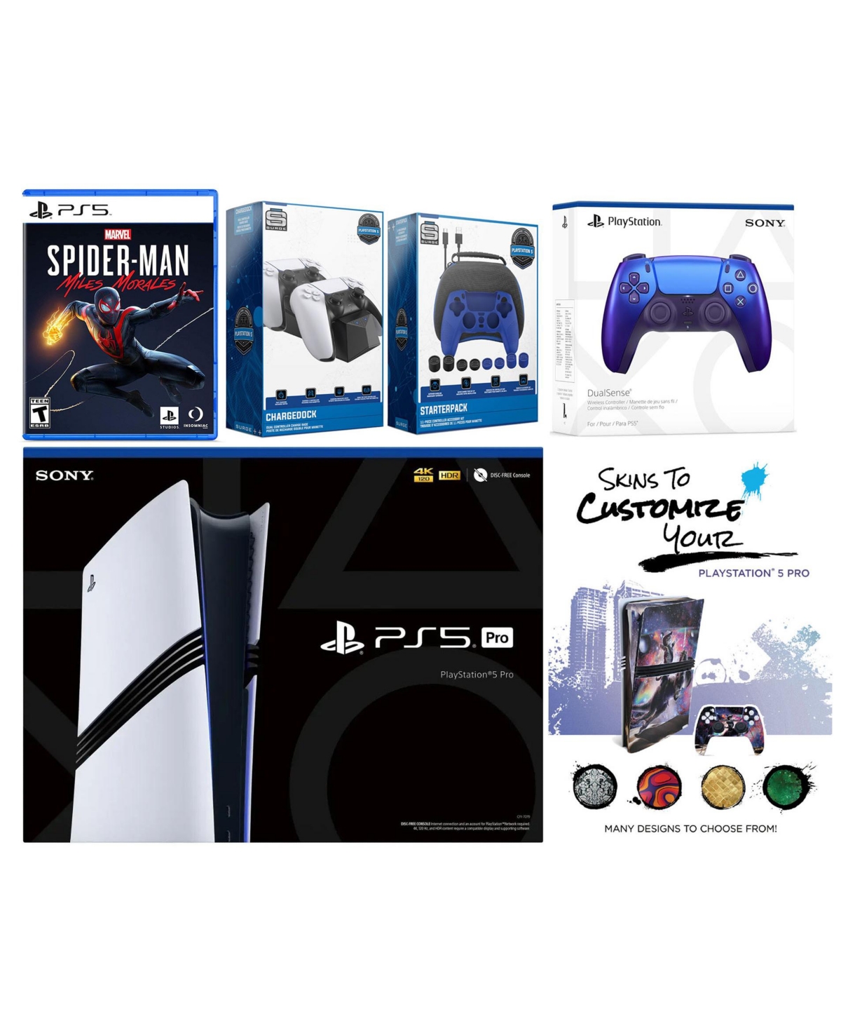 Click here for Sony Playstation 5 Pro Bundle with Spider-Man: Mil... prices