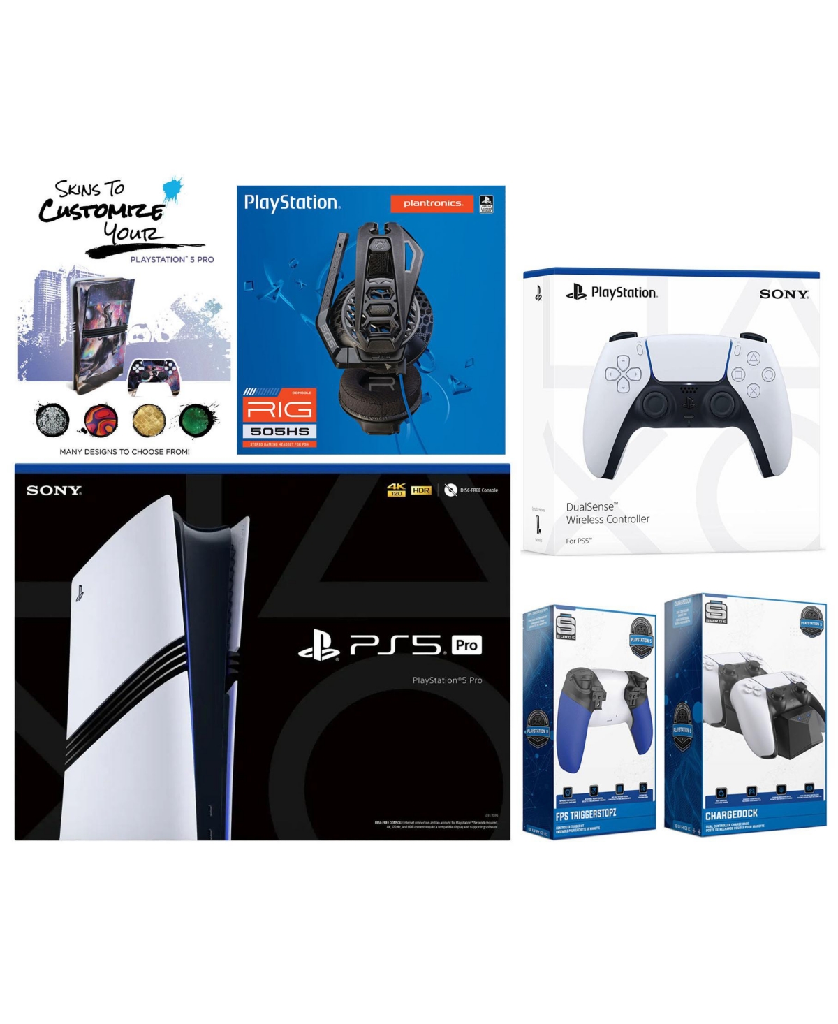 Click here for Sony Playstation 5 Pro Bundle with Extra - White prices
