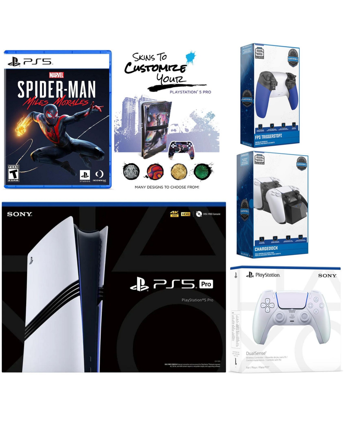 Click here for Sony Playstation 5 Pro Bundle with Spider-Man: Mil... prices