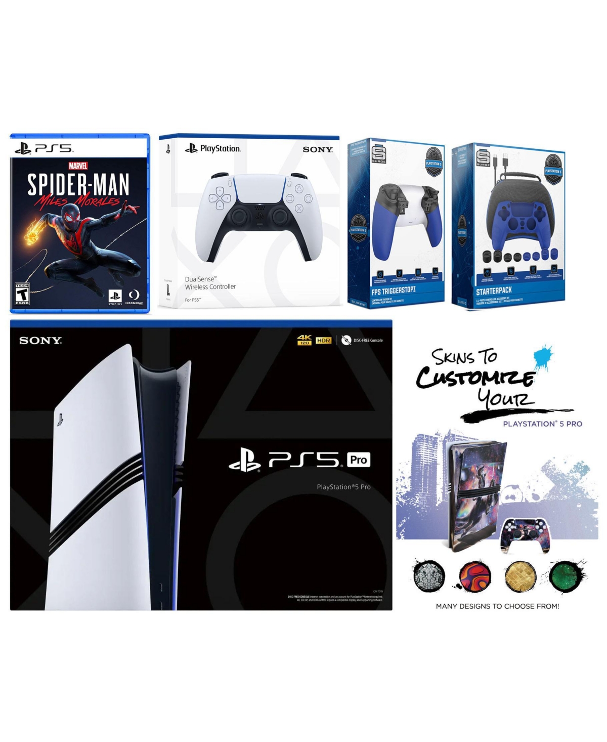 Click here for Sony Playstation 5 Pro Bundle with Spider-Man: Mil... prices