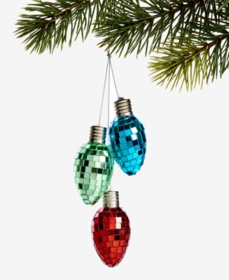 Holiday Lane Merry Magic Christmas Light Bulbs Ornament, Macy's ...