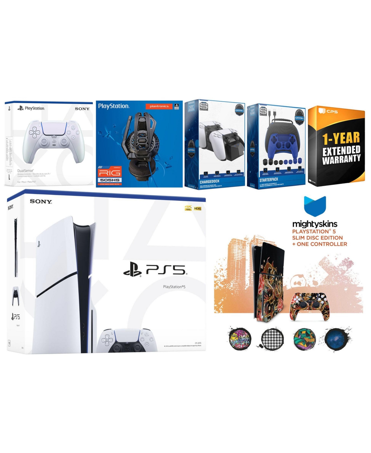 Click here for Sony Playstation 5 Slim Disc with Extra - Chroma p... prices