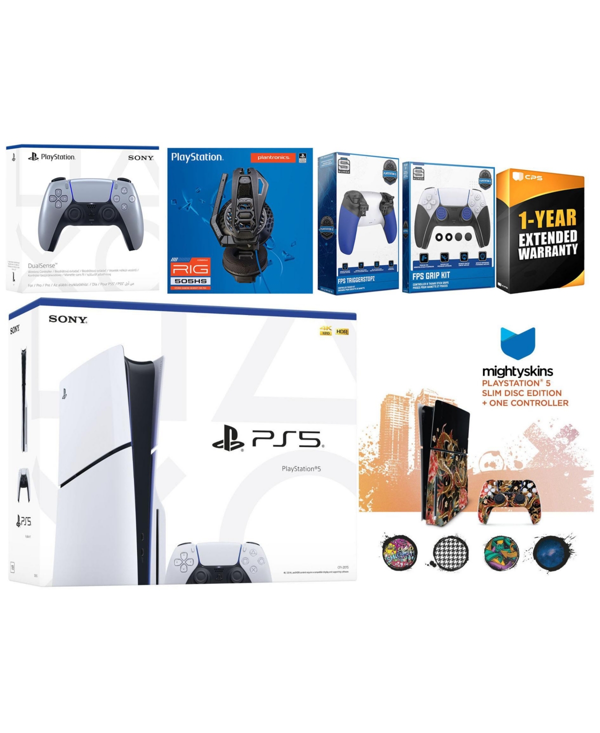 Click here for Sony Playstation 5 Slim Disc with Extra Volcanic R... prices
