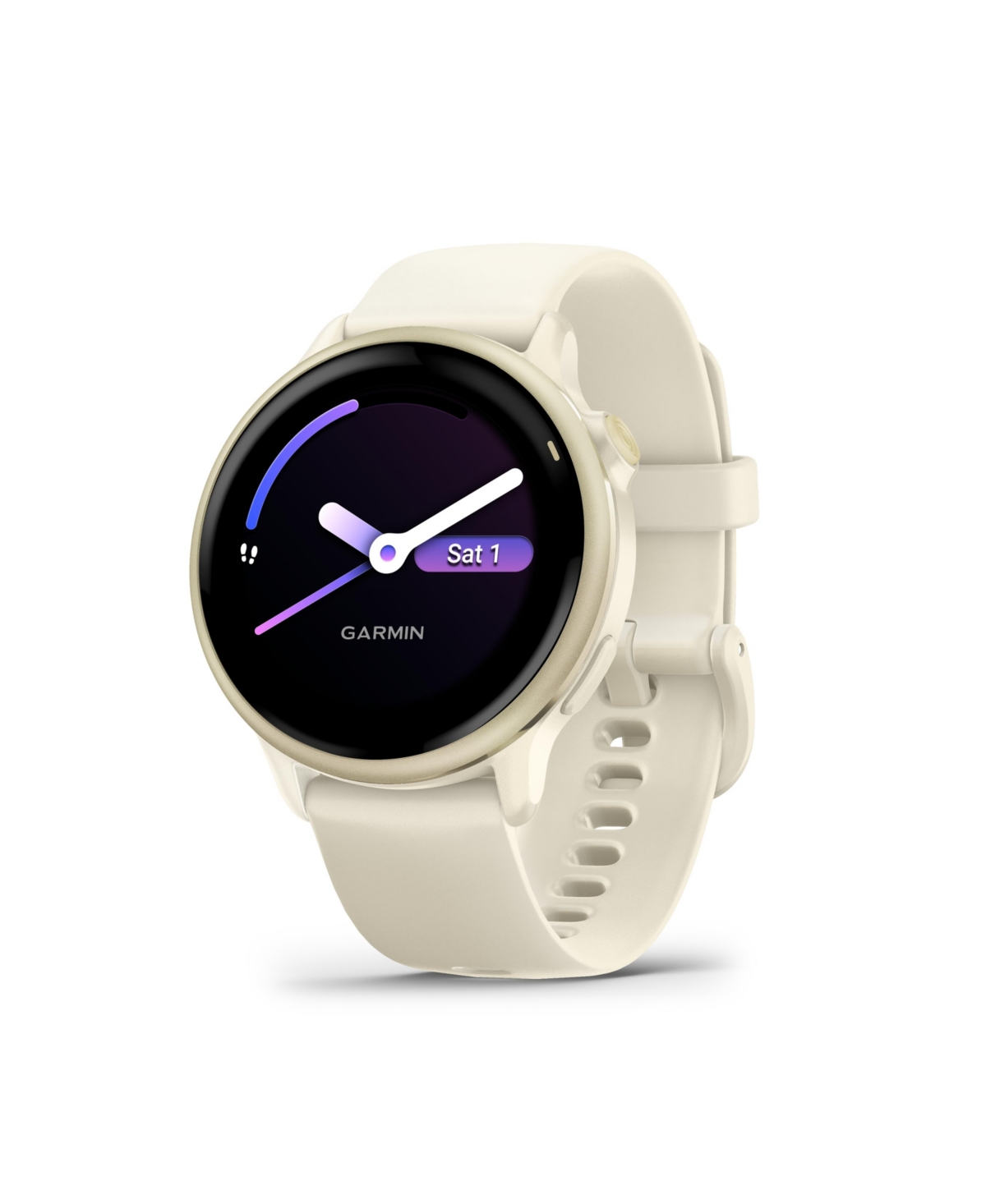 Garmin vivoactive 6 - Lunar gold with bone band