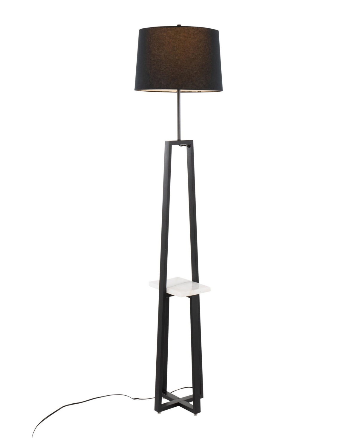 Click here for Lumisource 68 Wood Cosmo Floor Lamp - Black  White prices