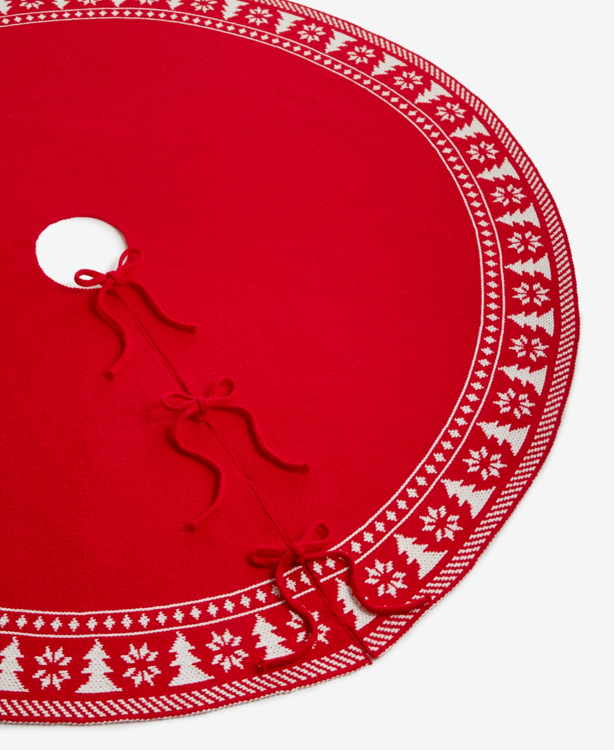 Click here for Holiday Lane Heritage Red Fabric Tree Skirt  Macys... prices
