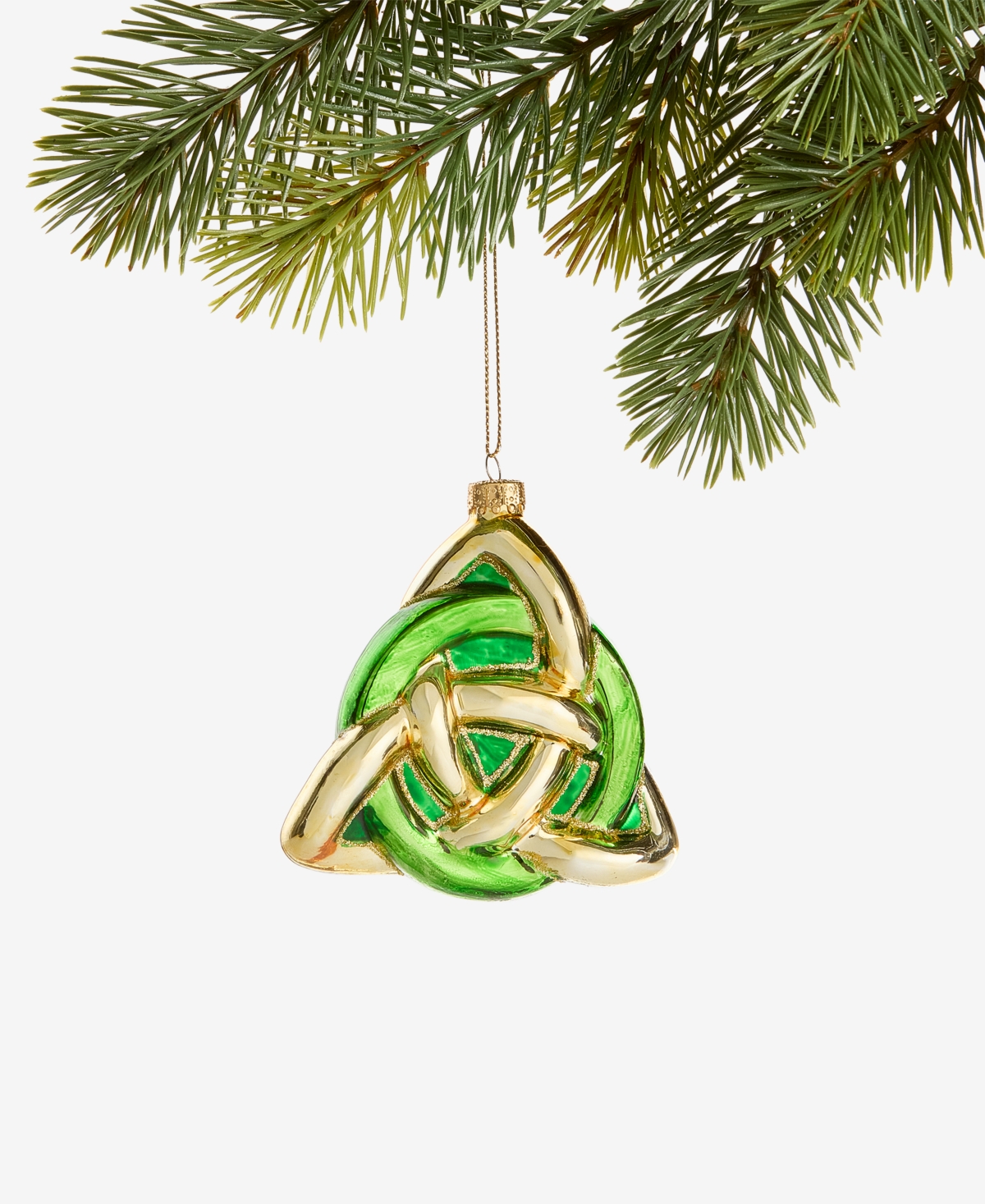 Click here for Holiday Lane Around the World Glass Trinity Orname... prices