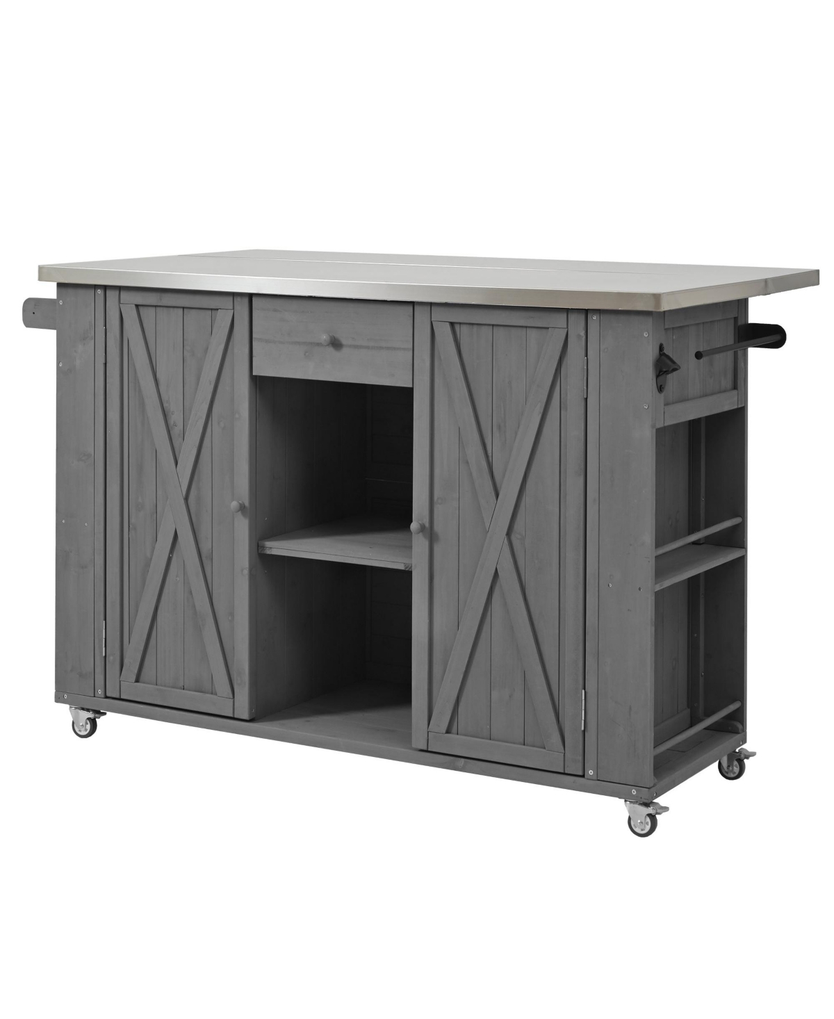 Click here for Mondawe Outdoor Kitchen Island Fir Wood Kitchen Is... prices