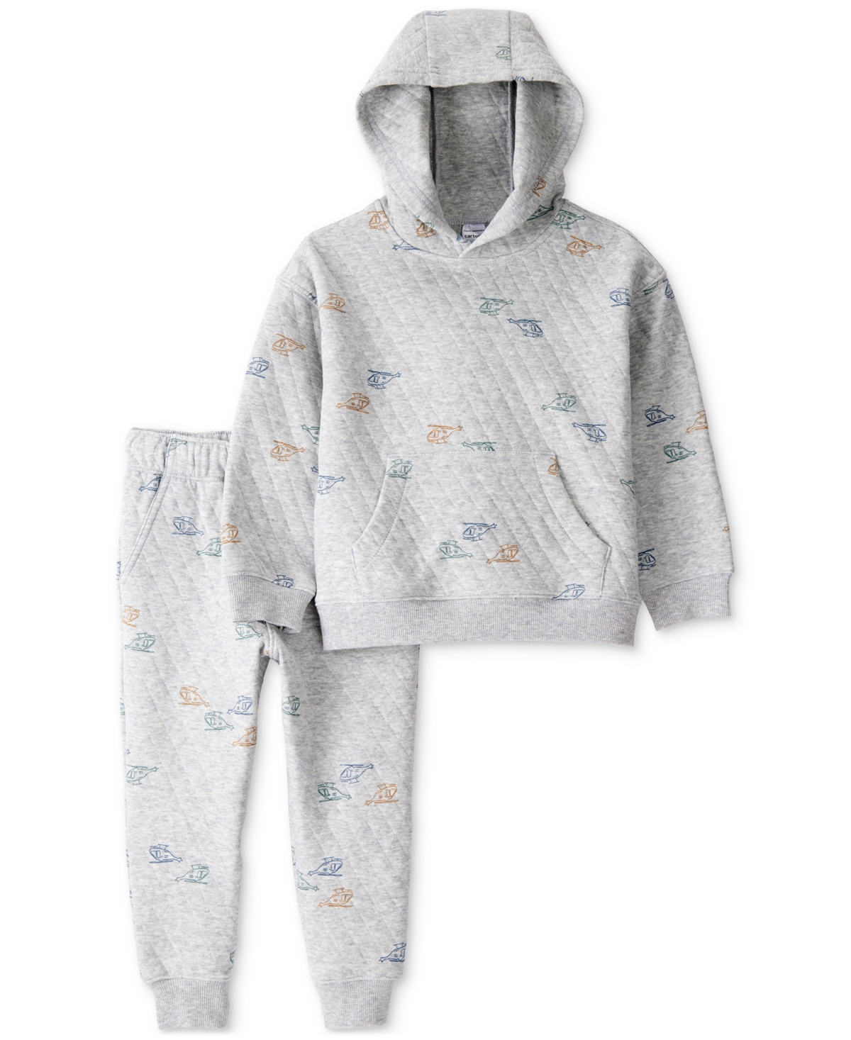 Click here for Carters Toddler Boys 2-Pc. Helicopter Quilted Hood... prices