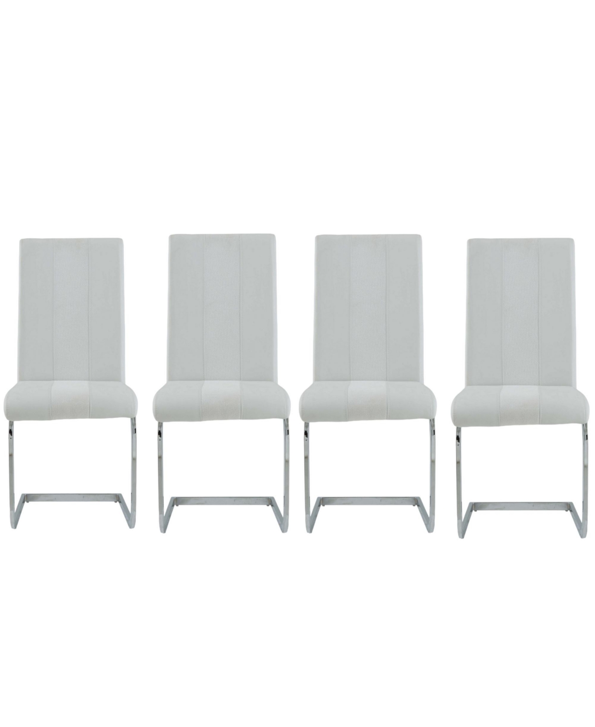 Click here for Upholstered Faux Leather Side Dining Chairs Set of... prices