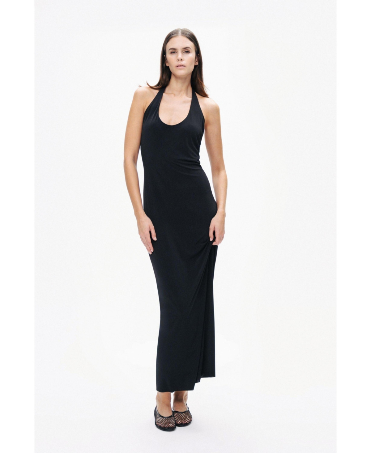 Click here for Nocturne Womens Maxi Dress with Back Accessory - B... prices