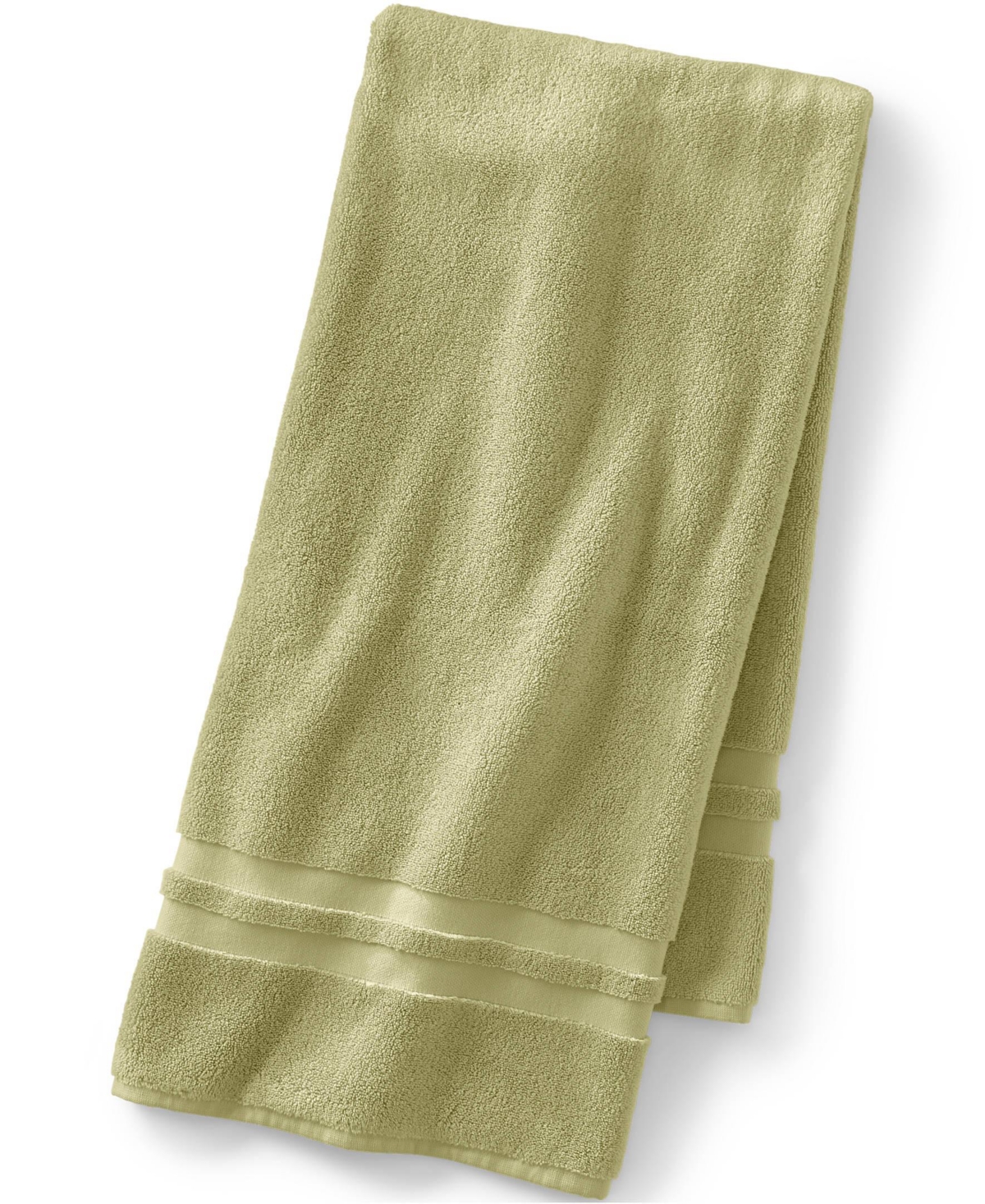 Click here for Lands End Essential Cotton Bath Towel - Fresh oliv... prices