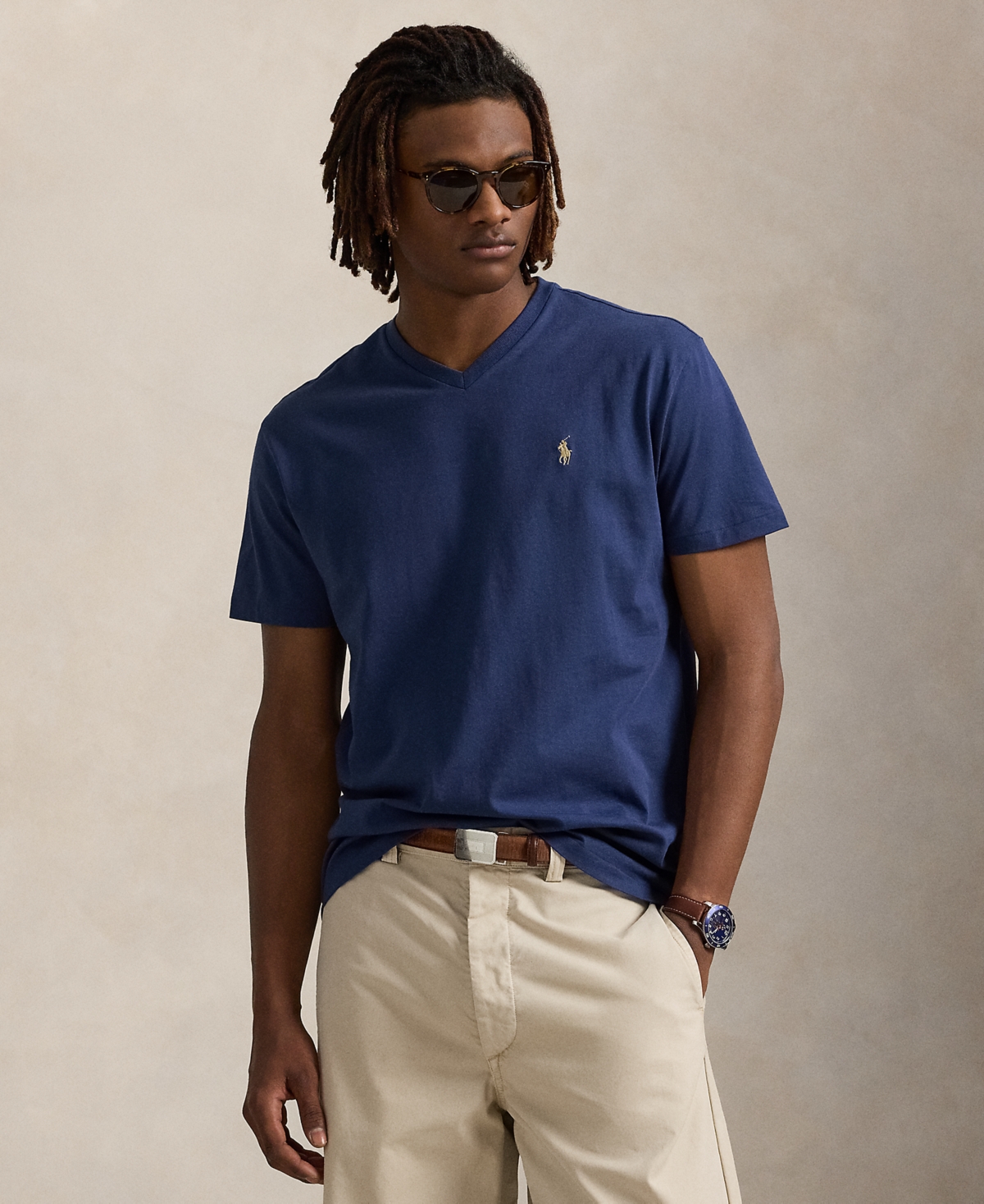 Click here for Polo Ralph Lauren Mens Classic-Fit V Neck T-Shirt... prices