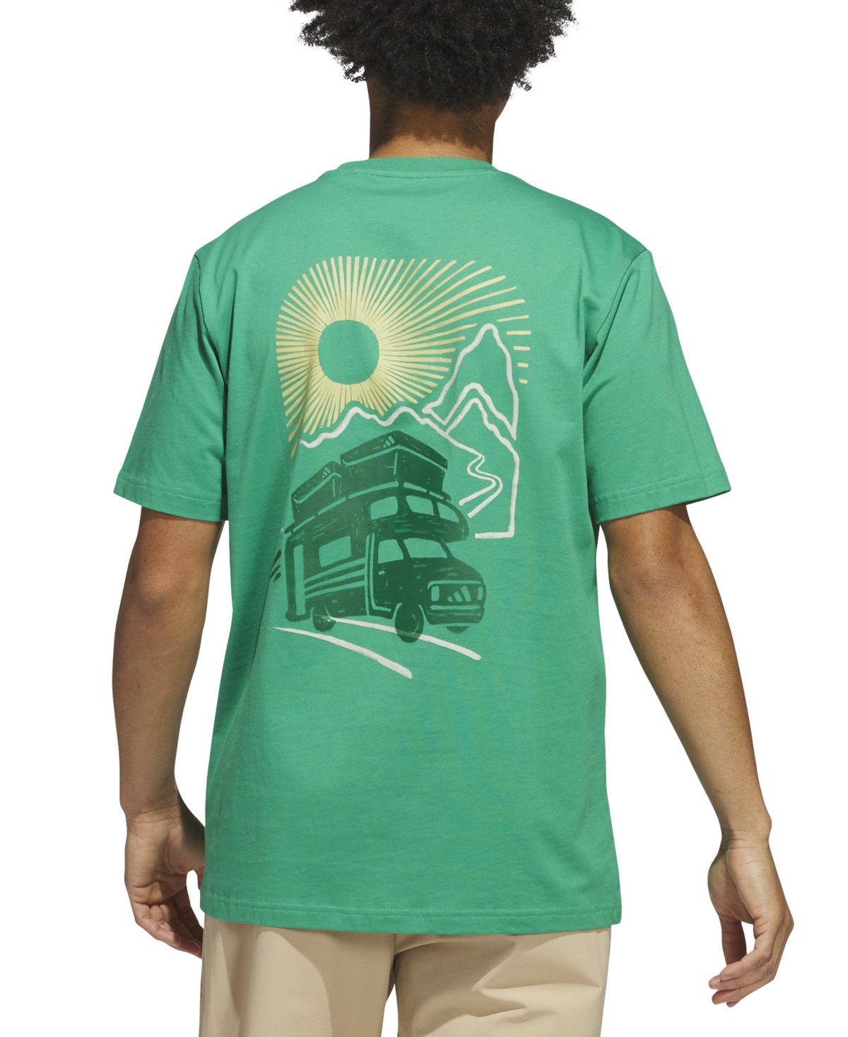 Click here for adidas Mens Jetset Camper Regular-Fit Graphic T-Sh... prices