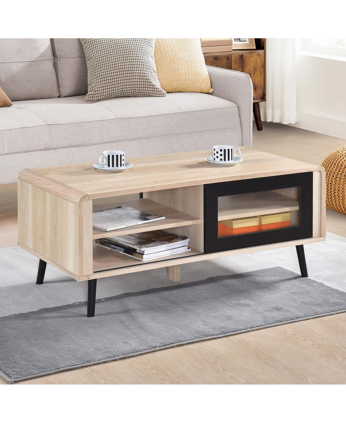 Click here for Kings Brand Furniture Nathan Mid Century Modern Co... prices