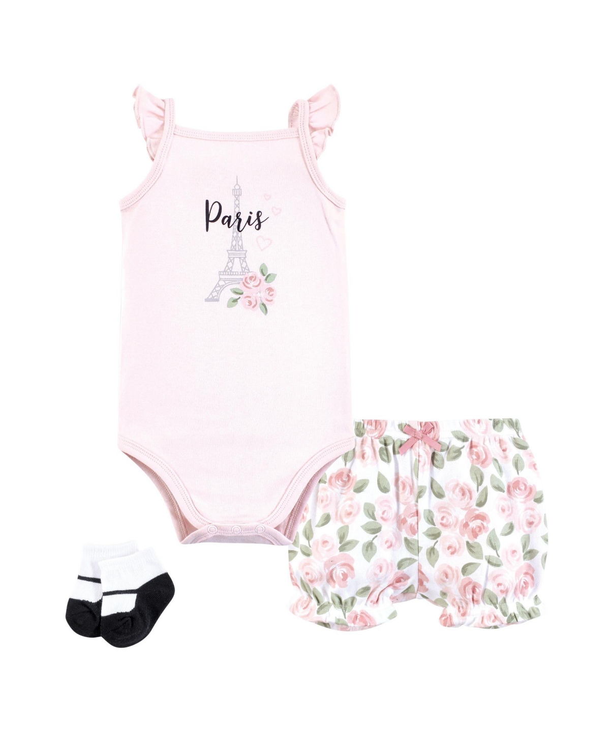 Click here for Hudson Baby Baby Girls Hudson Bodysuit  Short and... prices