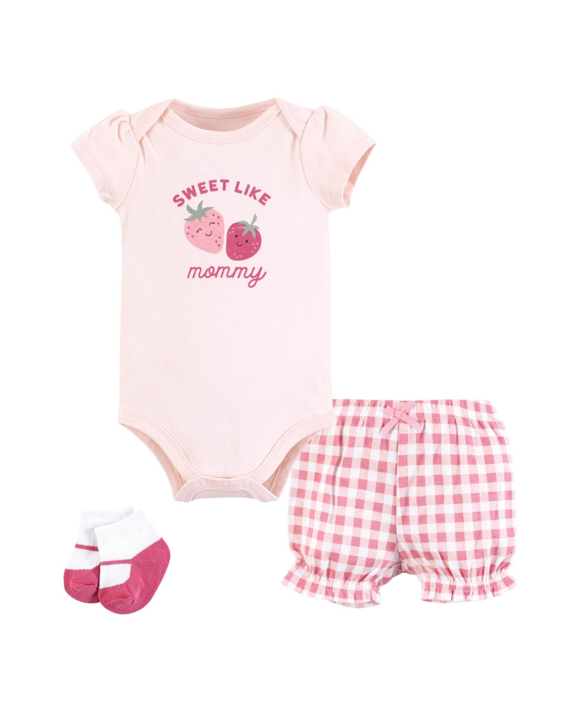 Click here for Hudson Baby Baby Girls Hudson Bodysuit  Short and... prices