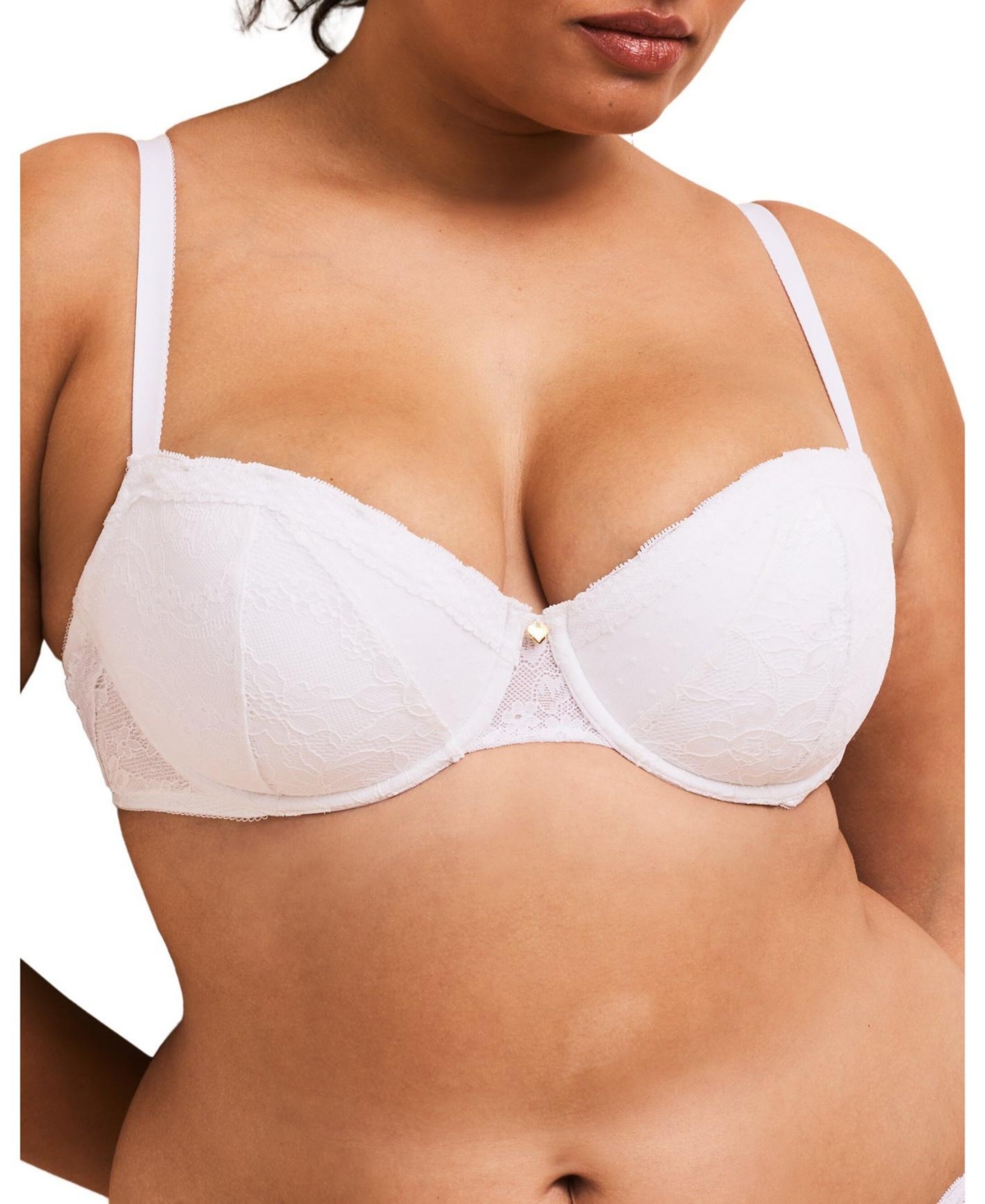 Click here for Adore Me Plus Size Lucie Contour Balconette Bra -... prices