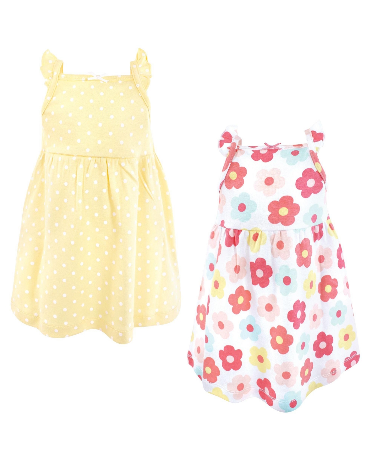 Click here for Hudson Baby Baby Girls 2Pk Sleeveless Dress - Chee... prices