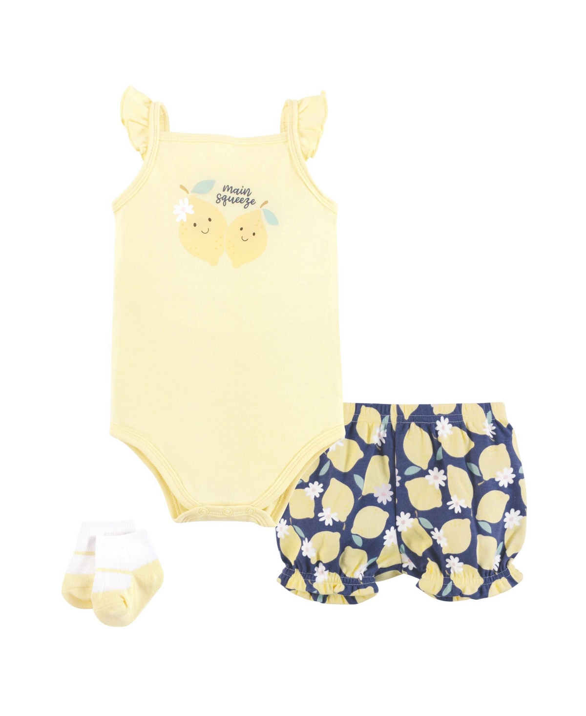 Click here for Hudson Baby Baby Girls Hudson Bodysuit  Short and... prices