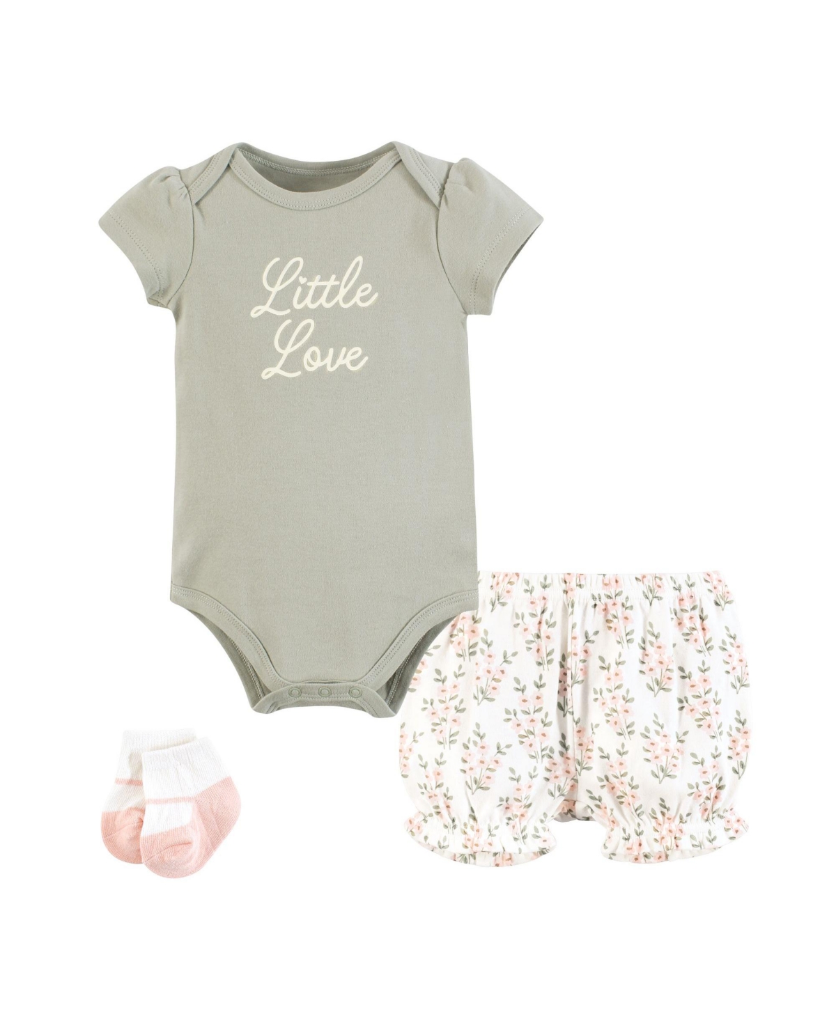 Click here for Hudson Baby Baby Girls Hudson Bodysuit  Short and... prices