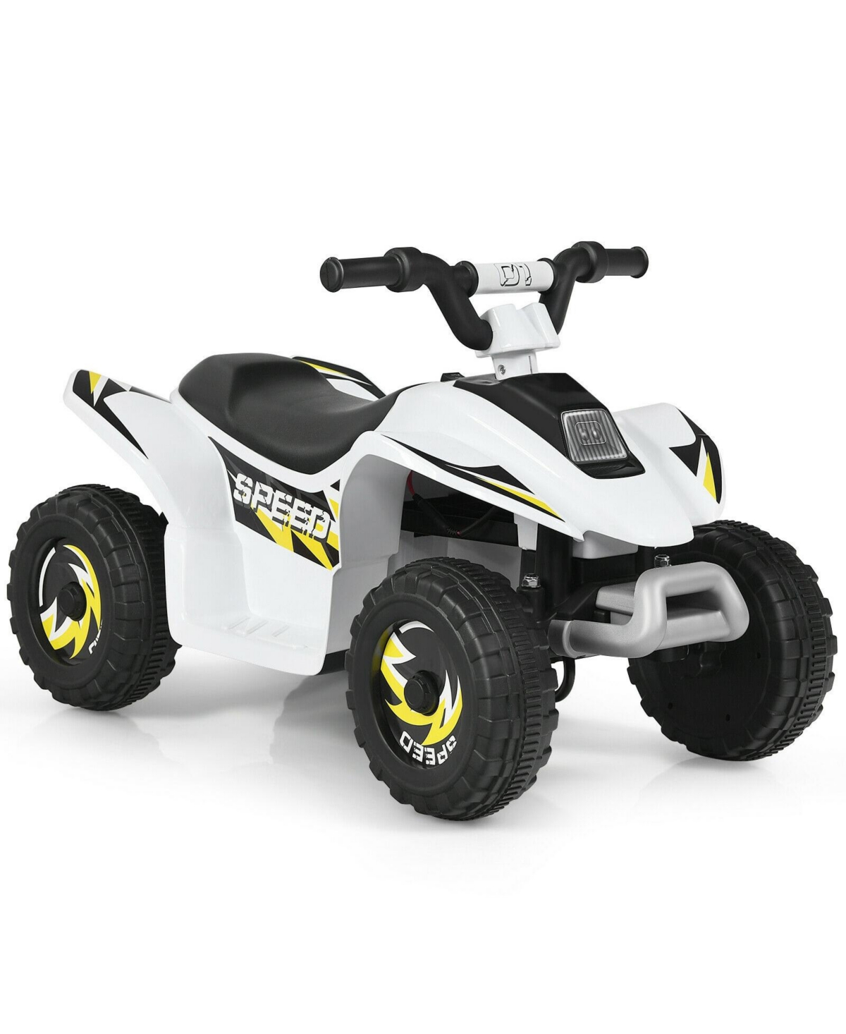 Click here for 6V Kids Electric Atv 4 Wheels Ride-On Toy - White prices