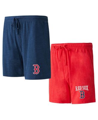 Concepts Sport Men's 2-Pack Navy/Red Boston Red Sox Meter Sleep Shorts ...