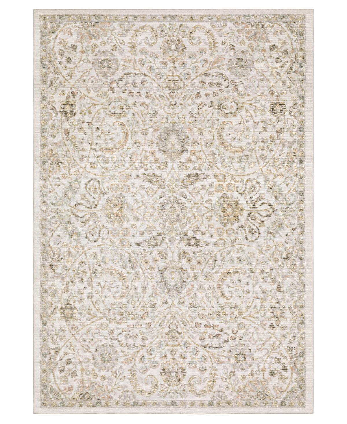 Click here for Oriental Weavers Cavett CAV05 910x13 Area Rug - Iv... prices