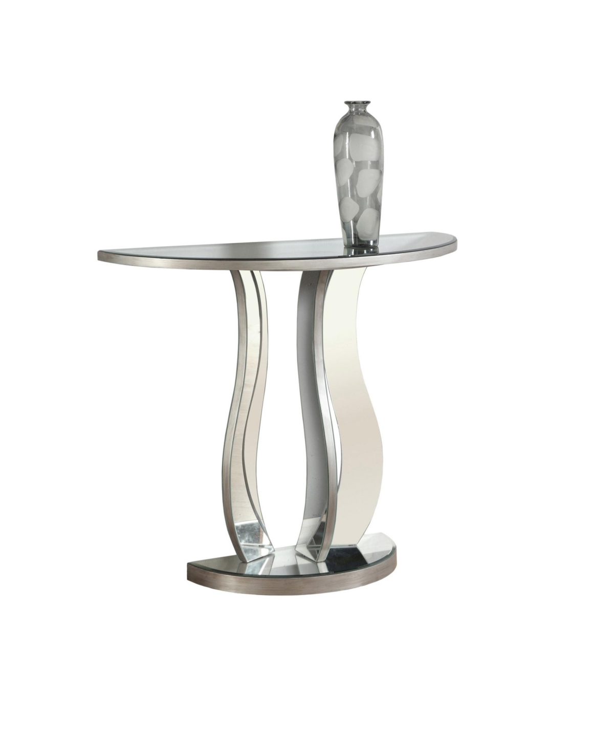 Click here for Glamorous Glass Mirrored End Table for Modern Livi... prices