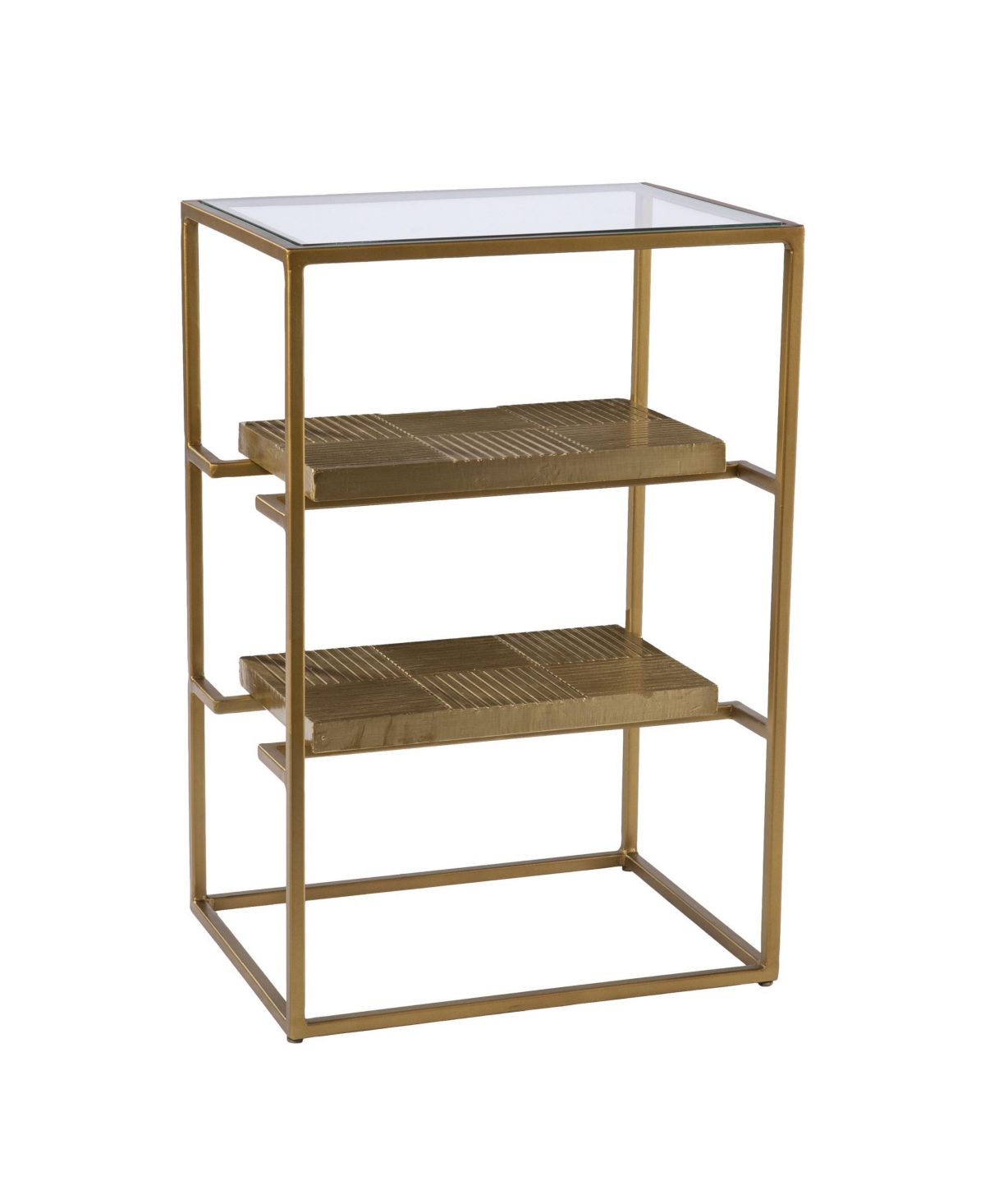 Click here for Rectangular End Table with Two Shelves for Living... prices