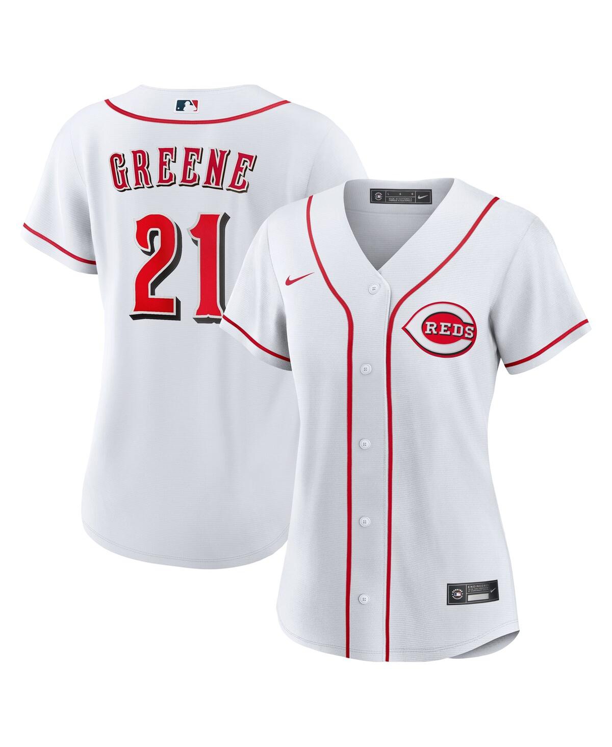 Click here for Nike Womens Hunter Greene White Cincinnati Reds Ho... prices