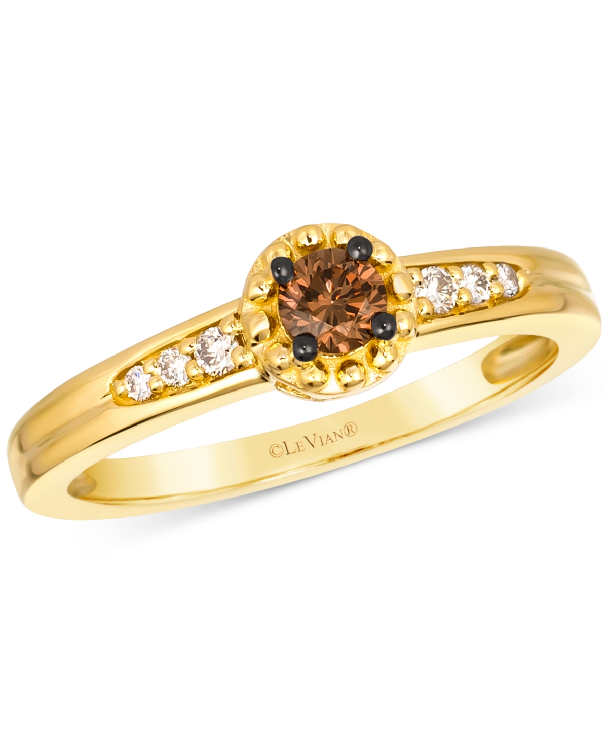 Click here for Le Vian Chocolate Diamond & Nude Diamond (1/4 ct.... prices