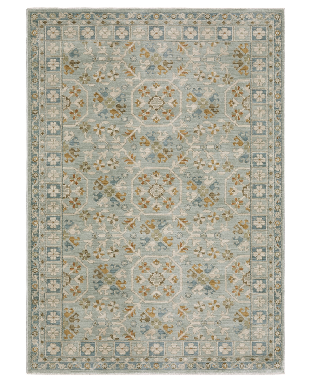 Click here for Oriental Weavers Maeve MAE14 67x96 Area Rug - Blue prices