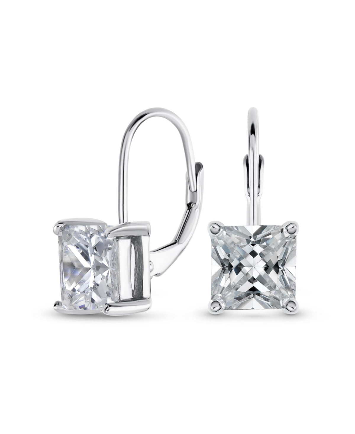 Click here for Bling Jewelry Classic Cubic Zirconia Solitaire Squ... prices