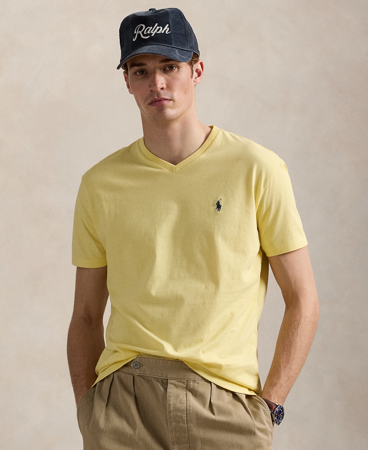 Click here for Polo Ralph Lauren Mens Classic-Fit V Neck T-Shirt... prices