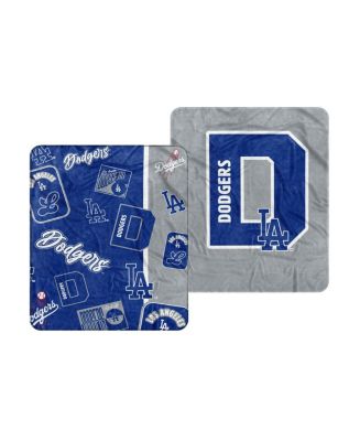Logo Brands Los Angeles Dodgers 50" x 60" Dream Weave Throw Blanket ...