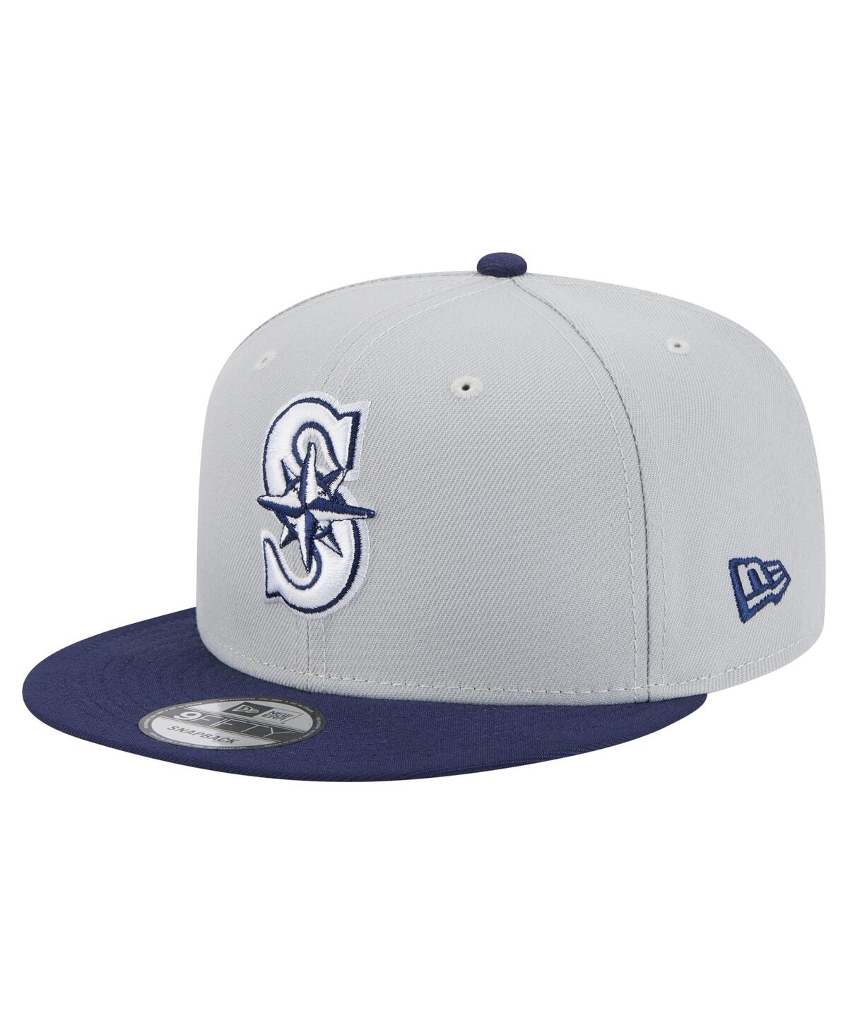 Click here for New Era Mens Gray/Navy Seattle Mariners 2-Tone Col... prices