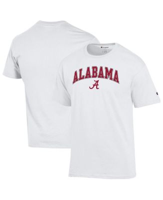 Champion Men's White Alabama Crimson Tide Arched Logo T-Shirt - Macy's