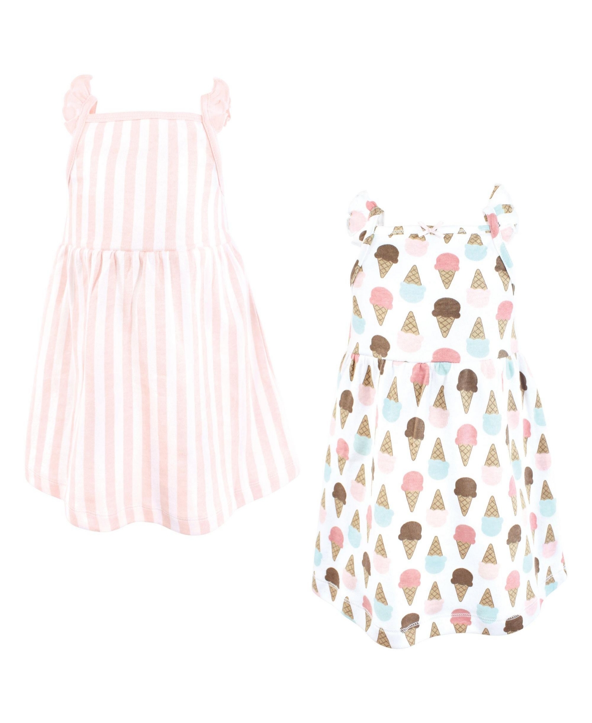 Click here for Hudson Baby Baby Girls 2Pk Sleeveless Dress - Melt... prices