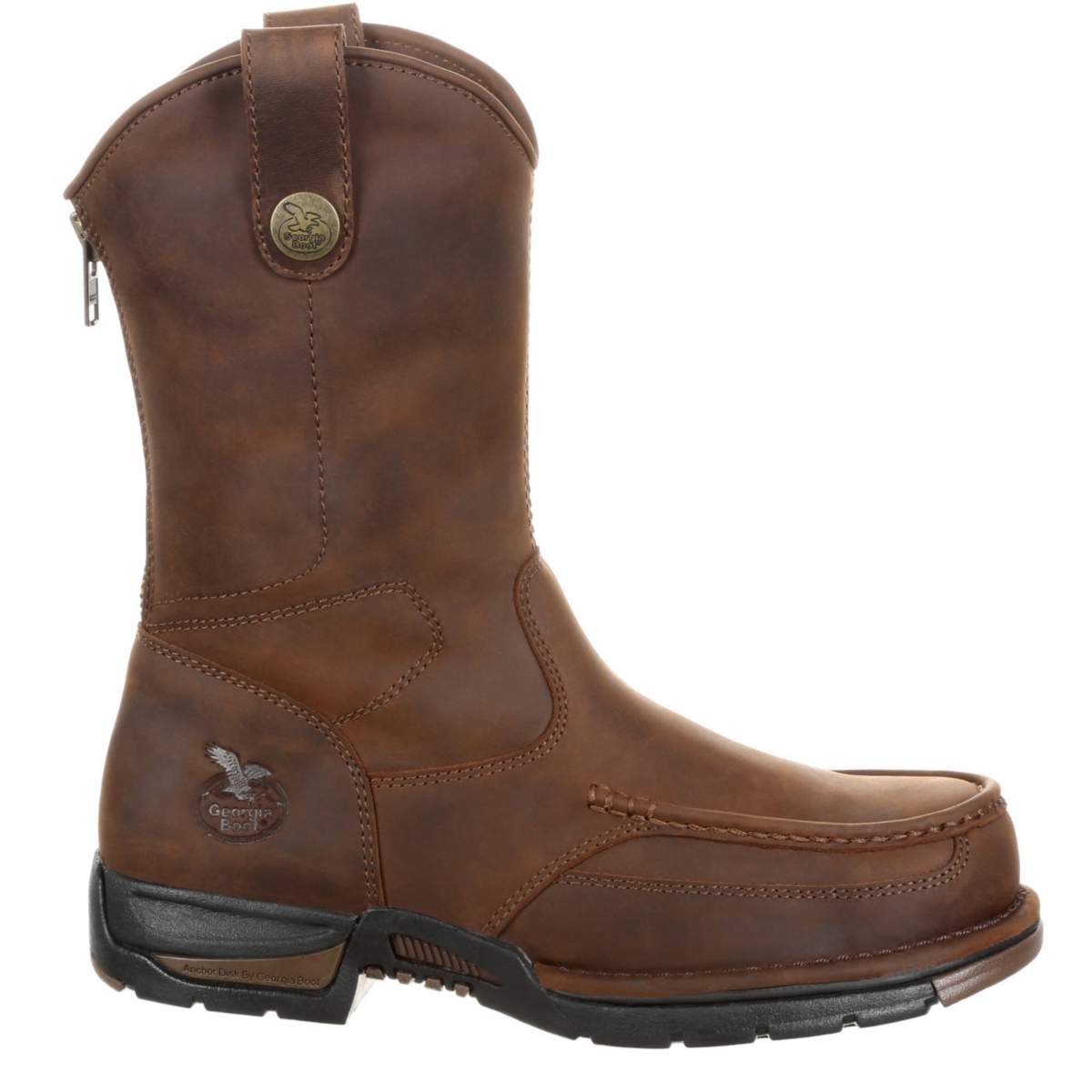 Click here for Georgia Boot Mens Athens Pull-On Work Boot - Dark... prices