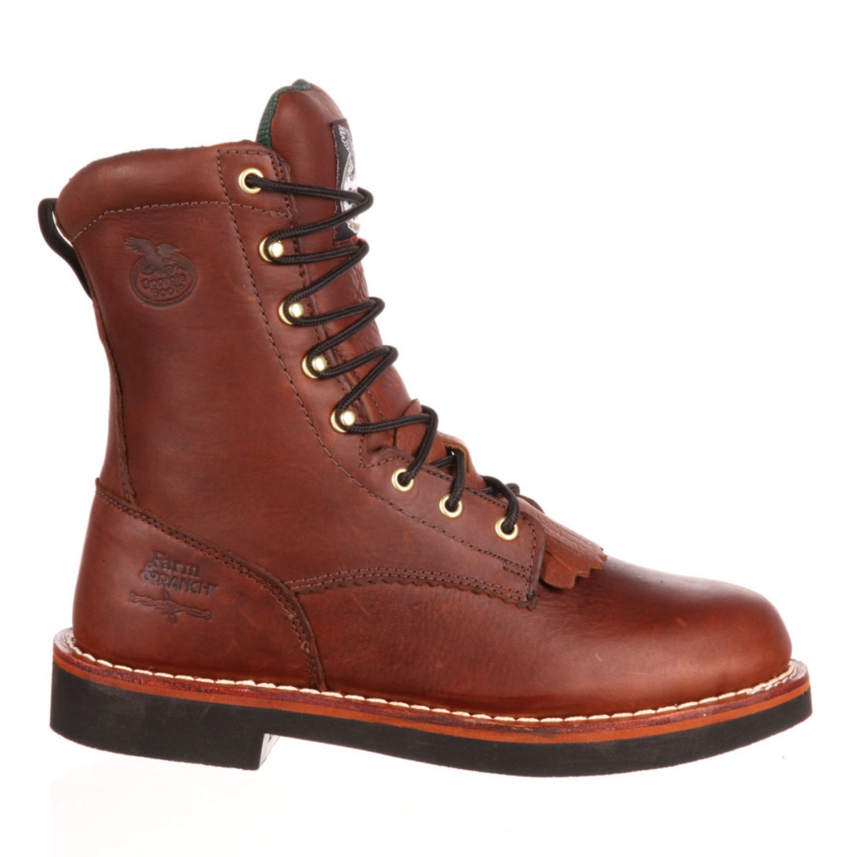 Click here for Georgia Boot Mens Farm and Ranch Lacer Work Boot -... prices