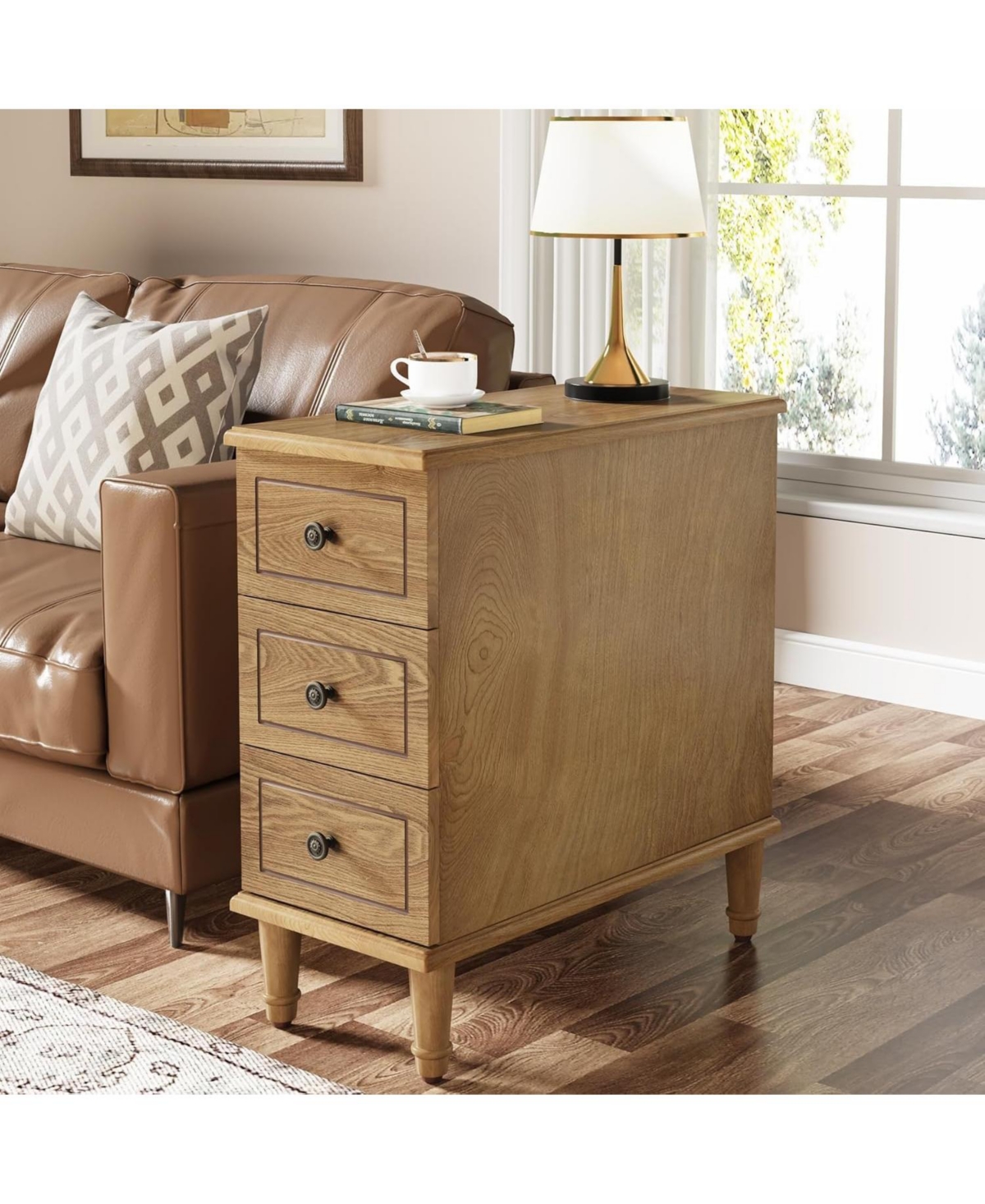 Click here for Tribesigns Solid Wood End Table  Fully Assembled N... prices