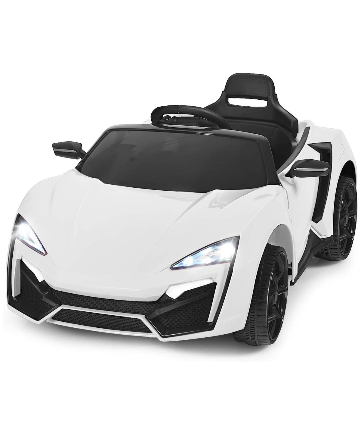 Click here for 12V 2.4G Rc Electric Vehicle with Lights - White prices