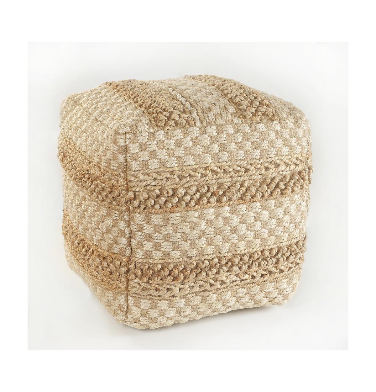 Click here for Woven Jute Ottoman for Extra Seating and Stylish H... prices