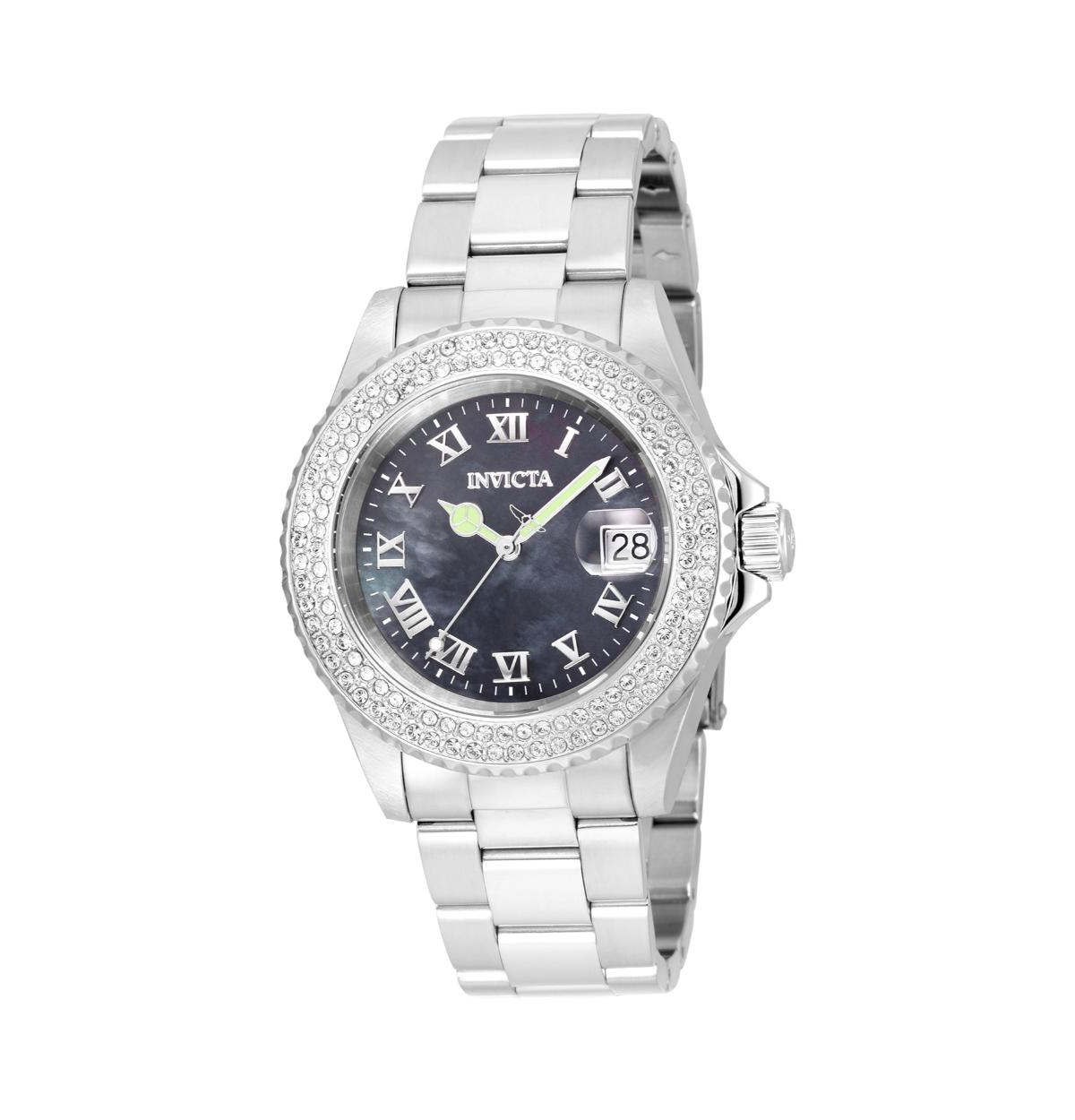 Click here for Invicta Womens 21711 Angel Quartz 3 Hand Black Dia... prices