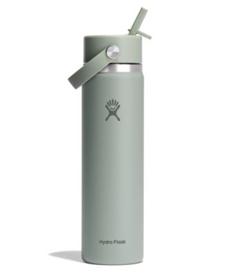 Hydro Flask 24 oz. Wide Mouth Bottle with Straw Lid - Macy's