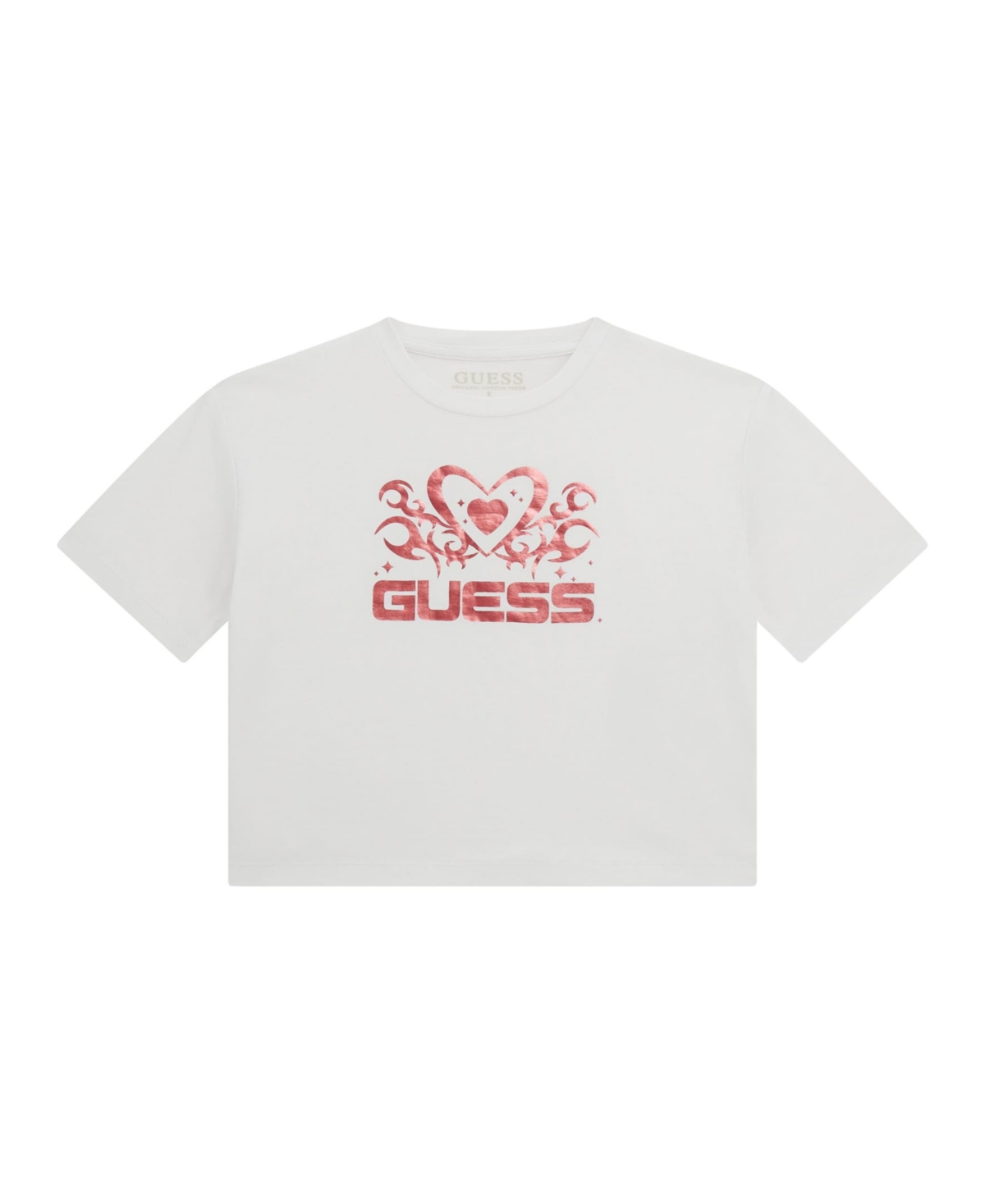 Click here for Guess Big Girl Short Sleeve with Shiny Foil Print... prices